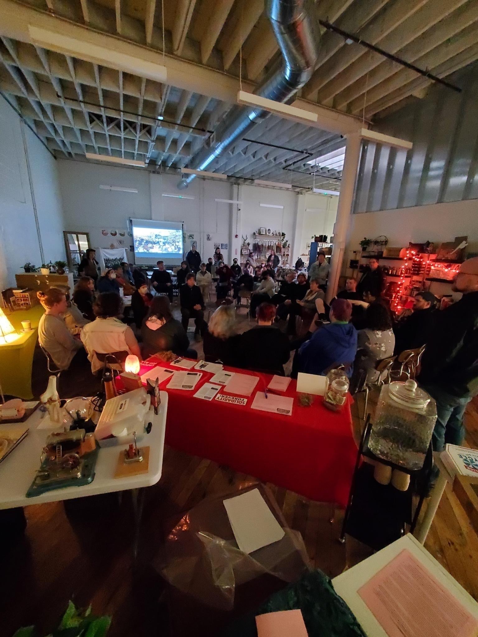 May Day Event Report Back - Class Struggle Action Network